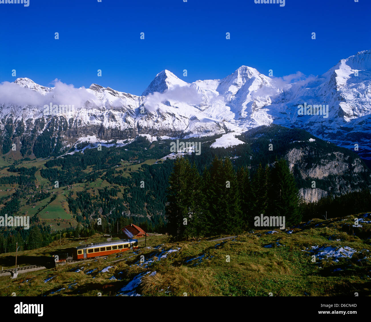 Murren switzerland train hi-res stock photography and images - Alamy