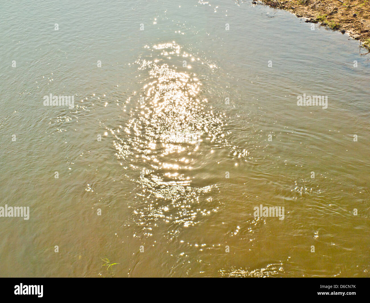 abstract background water mirror with waves Stock Photo - Alamy