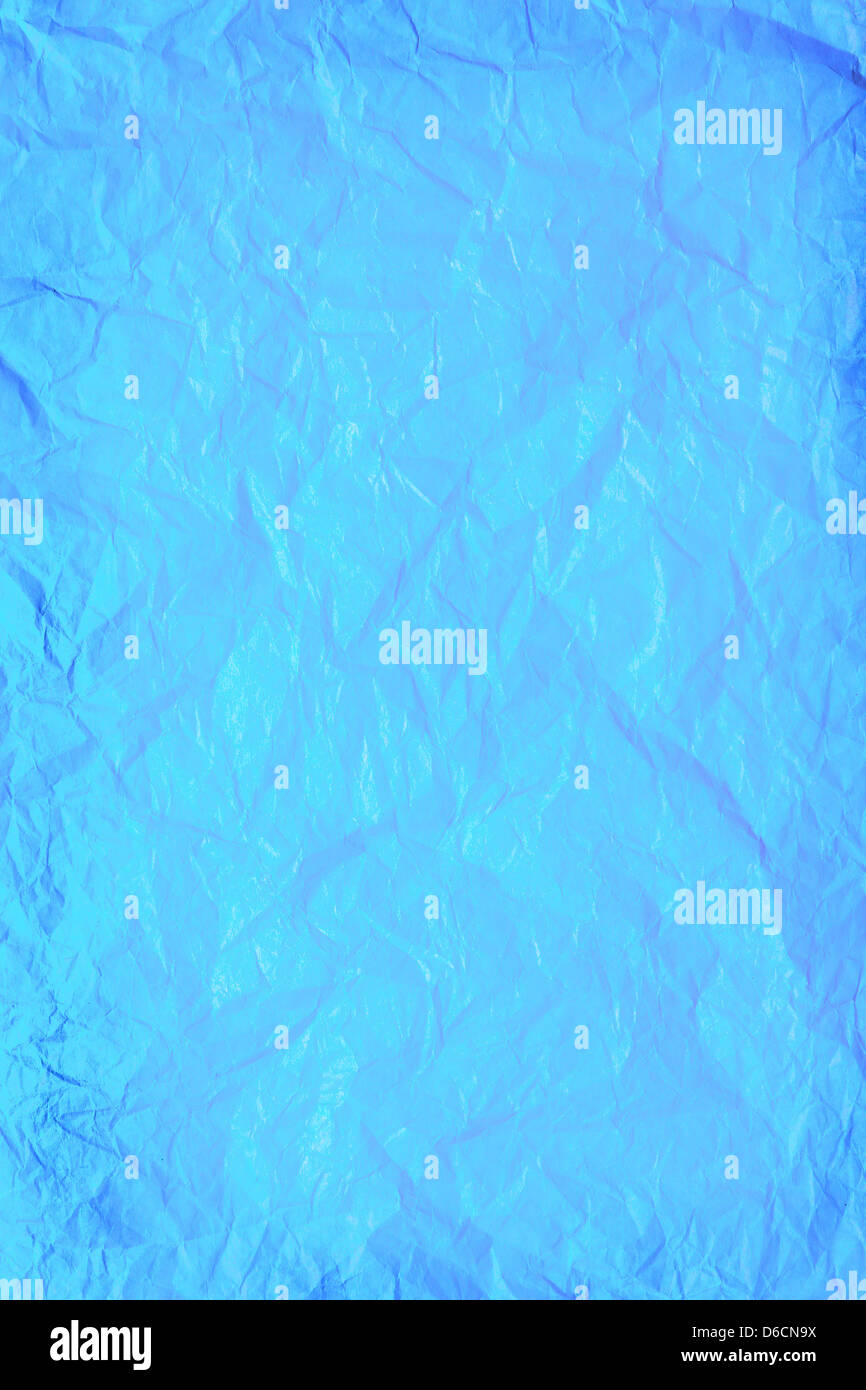 blue crumpled paper background or rough texture Stock Photo - Alamy