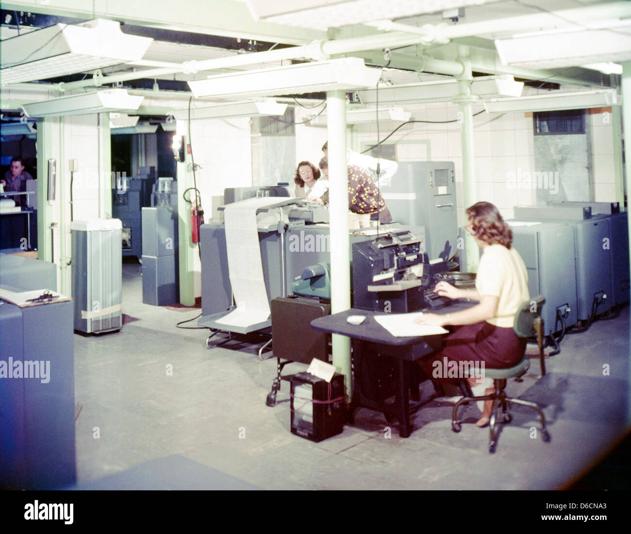 Vintage computer from early hi-res stock photography and images - Alamy