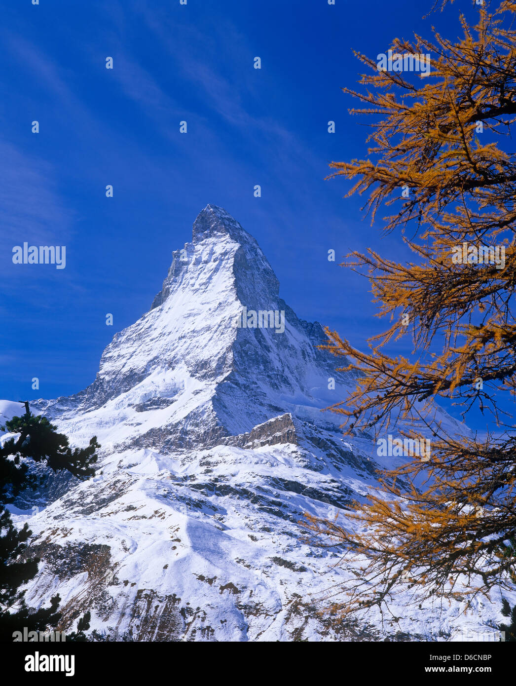 The Matterhorn, Zermatt, Valais, Switzerland Stock Photo - Alamy