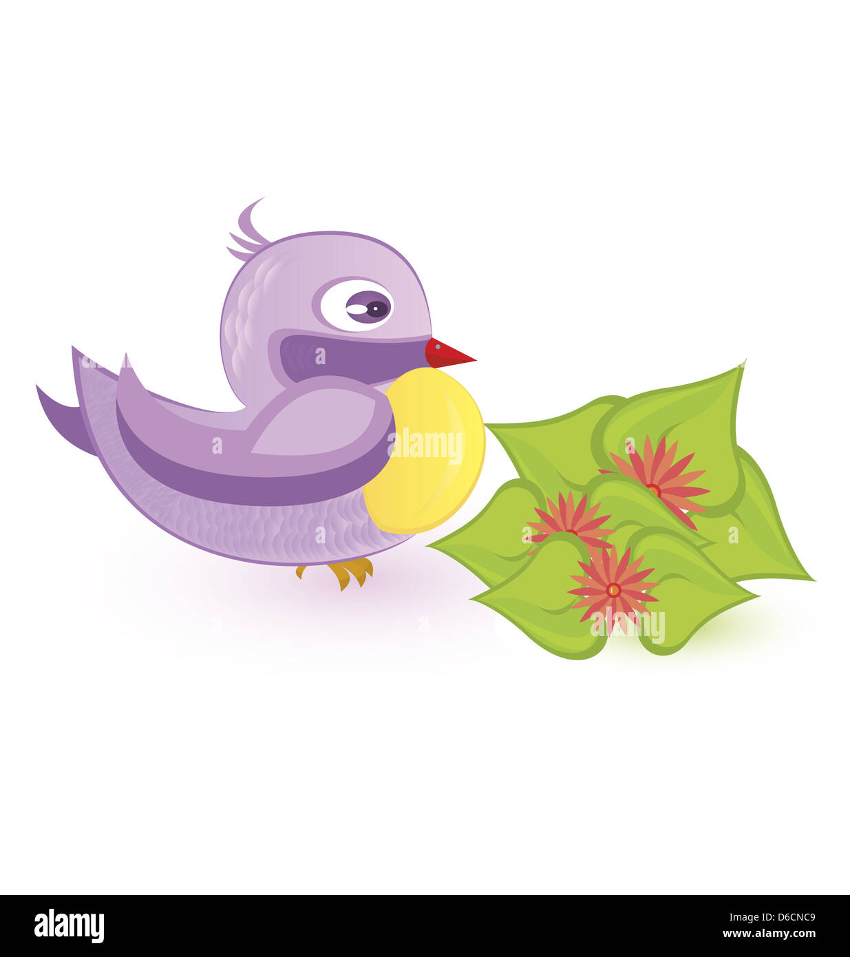 Cute garden bird Cut Out Stock Images & Pictures - Alamy