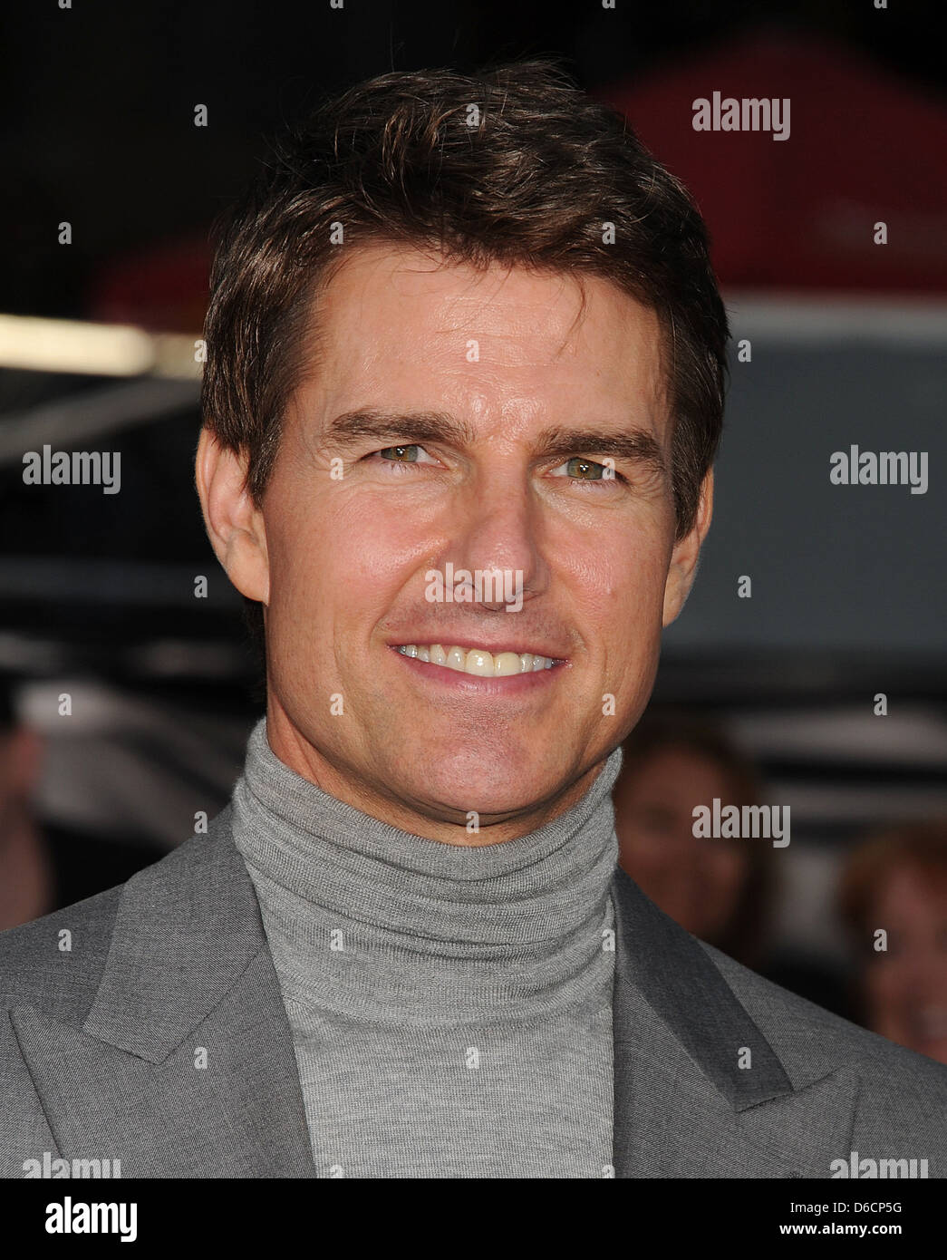 TOM CRUISE US film actor in April 2013. Photo Jeffrey Mayer Stock Photo ...
