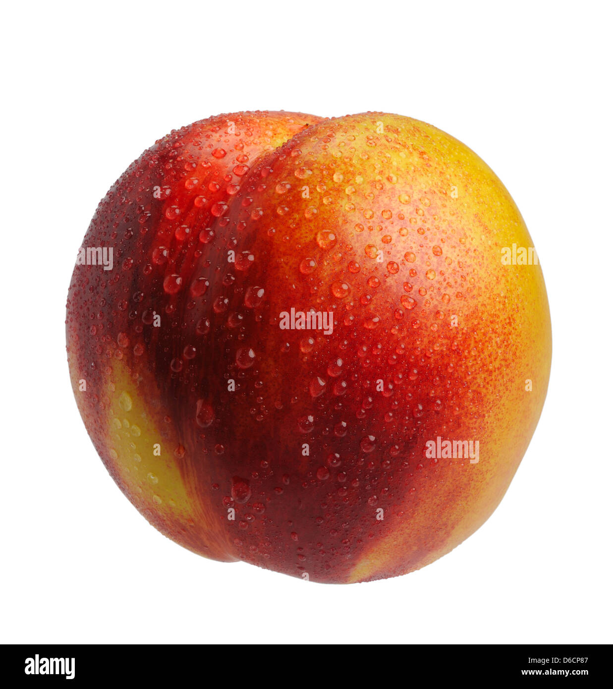 Isolated nectarine hi-res stock photography and images - Alamy