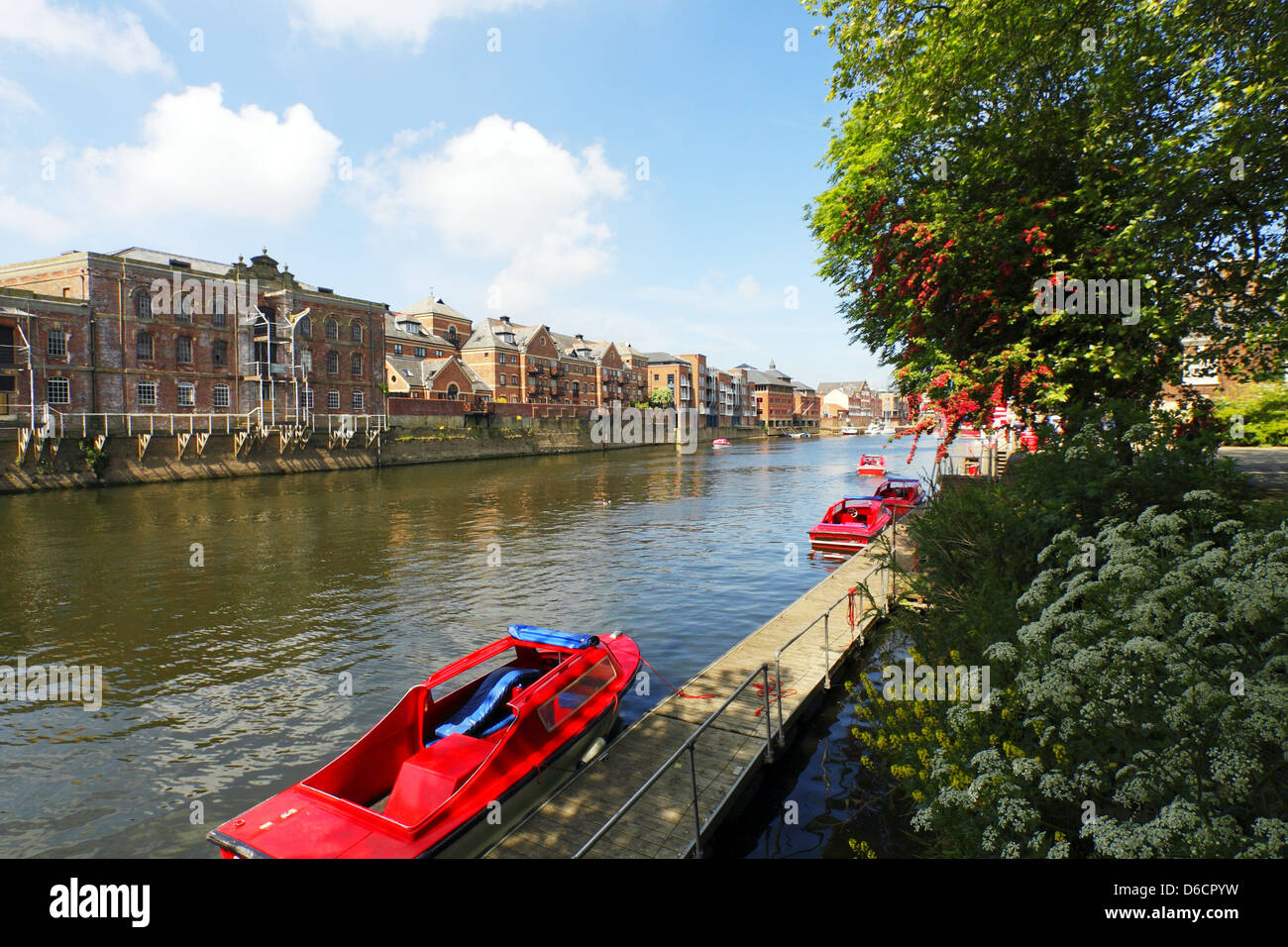 The River Ouse in the city of York, UK Stock Photo - Alamy