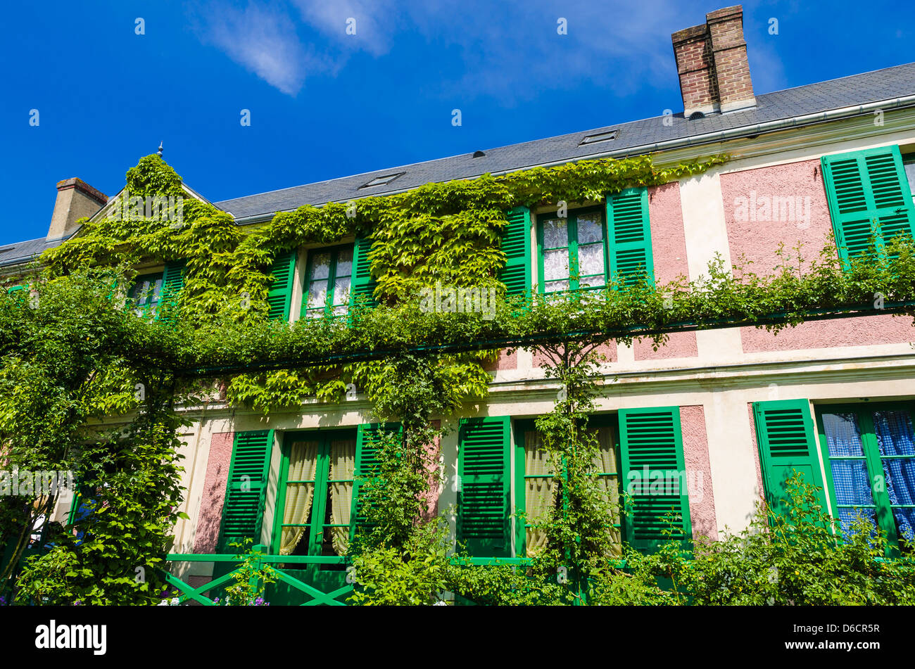 Claude Monet house and gardens, Giverny, France Stock Photo - Alamy