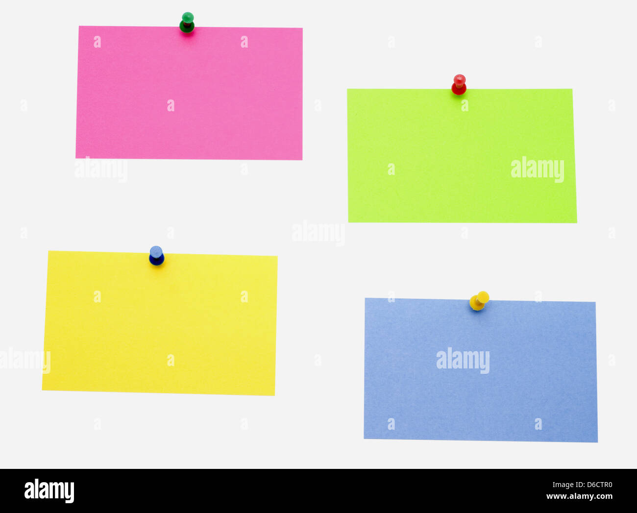 empty sticky notes Stock Photo - Alamy