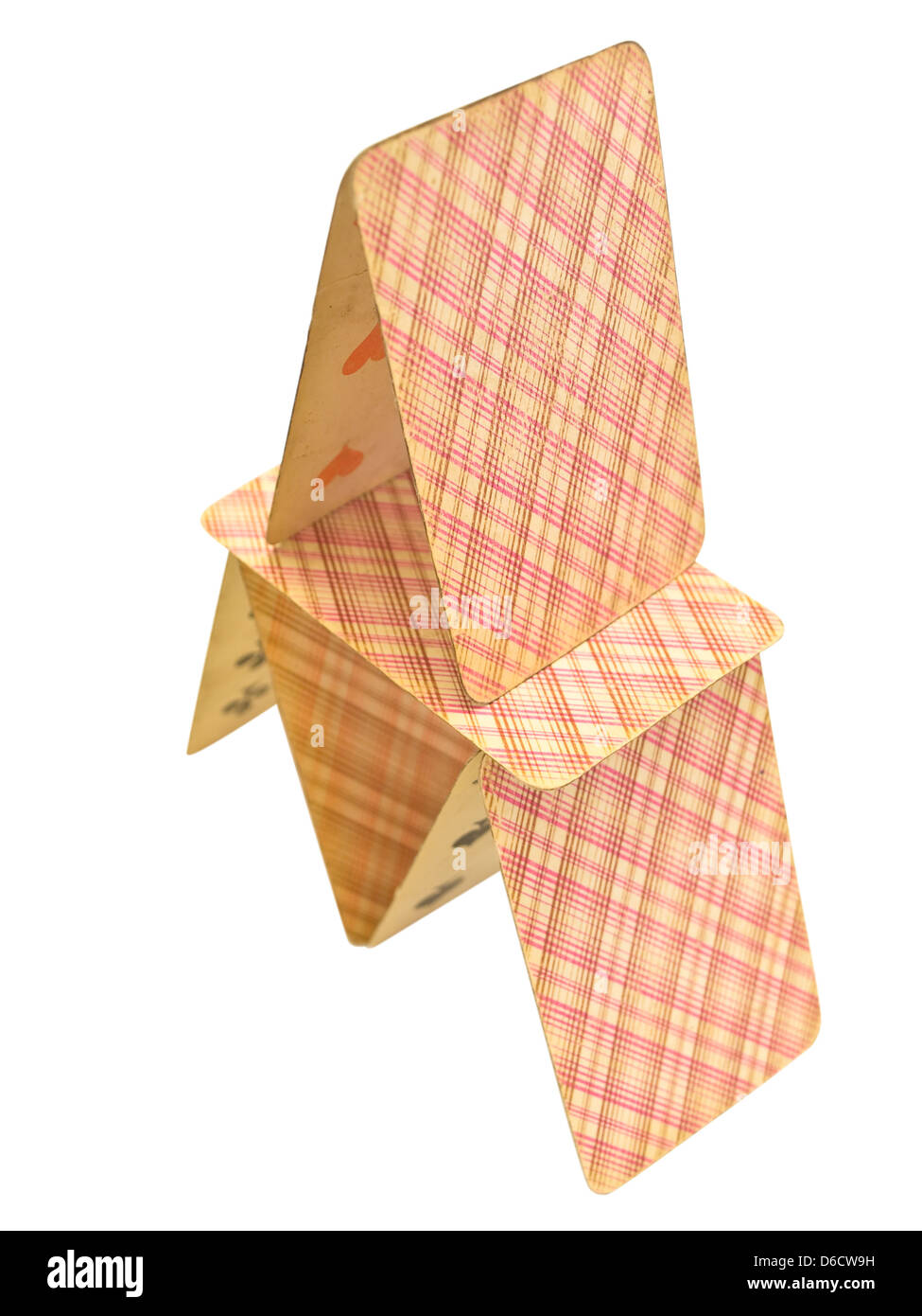 Card house hi-res stock photography and images - Alamy