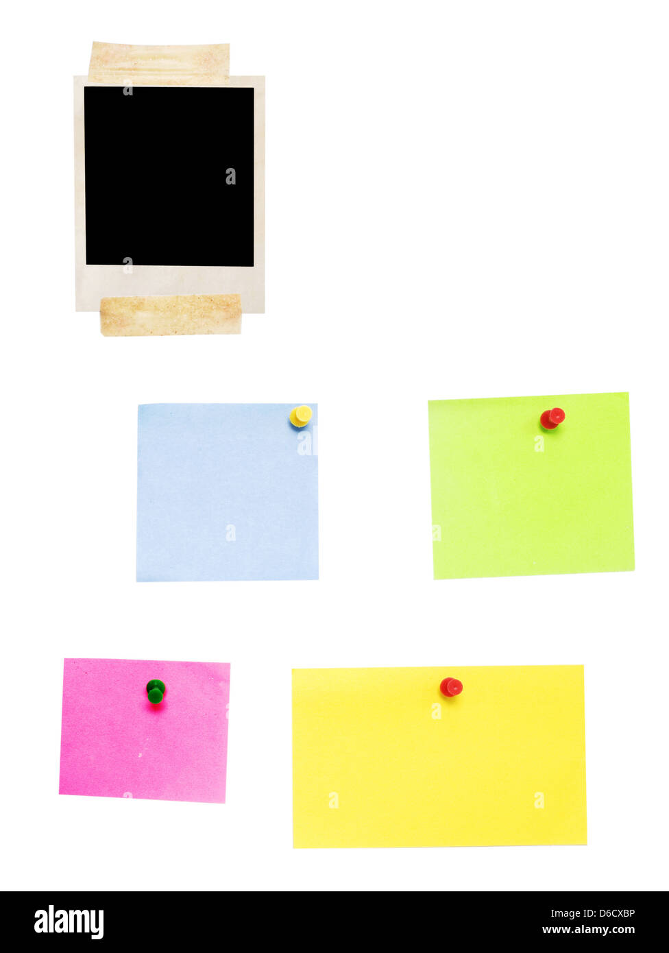 Blank photo frame adhesive Cut Out Stock Images & Pictures - Alamy