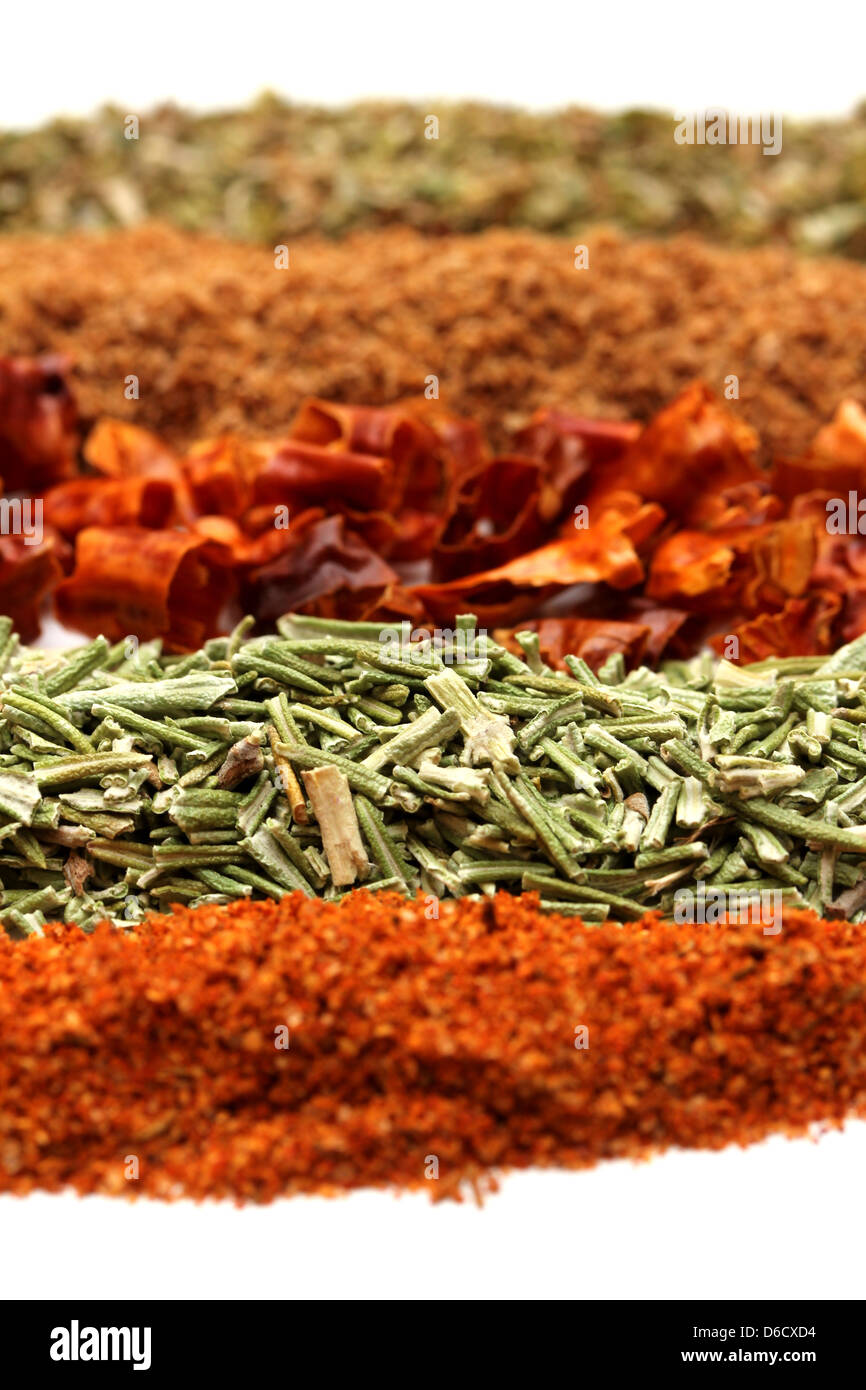 mixed lines from spices Stock Photo - Alamy