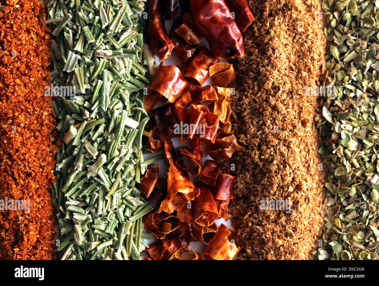 mixed lines from spices texture Stock Photo - Alamy