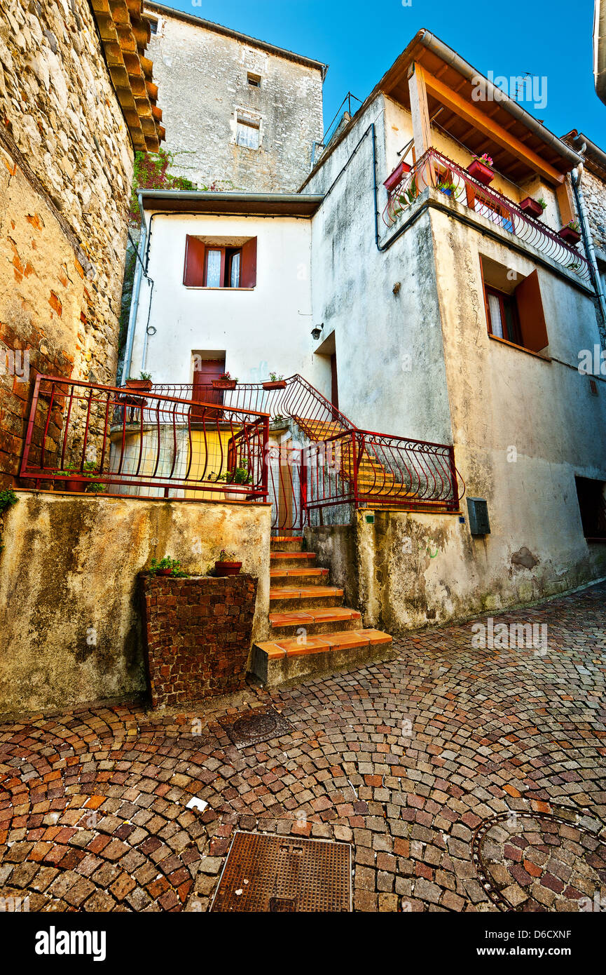 Broken cobblestones hi-res stock photography and images - Alamy