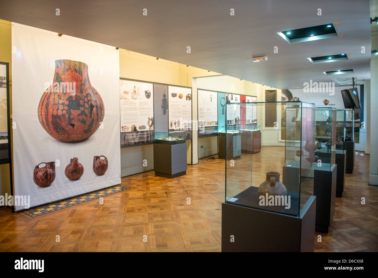 Cultural exhibit at History Museum in Temuco, Chile Stock Photo - Alamy