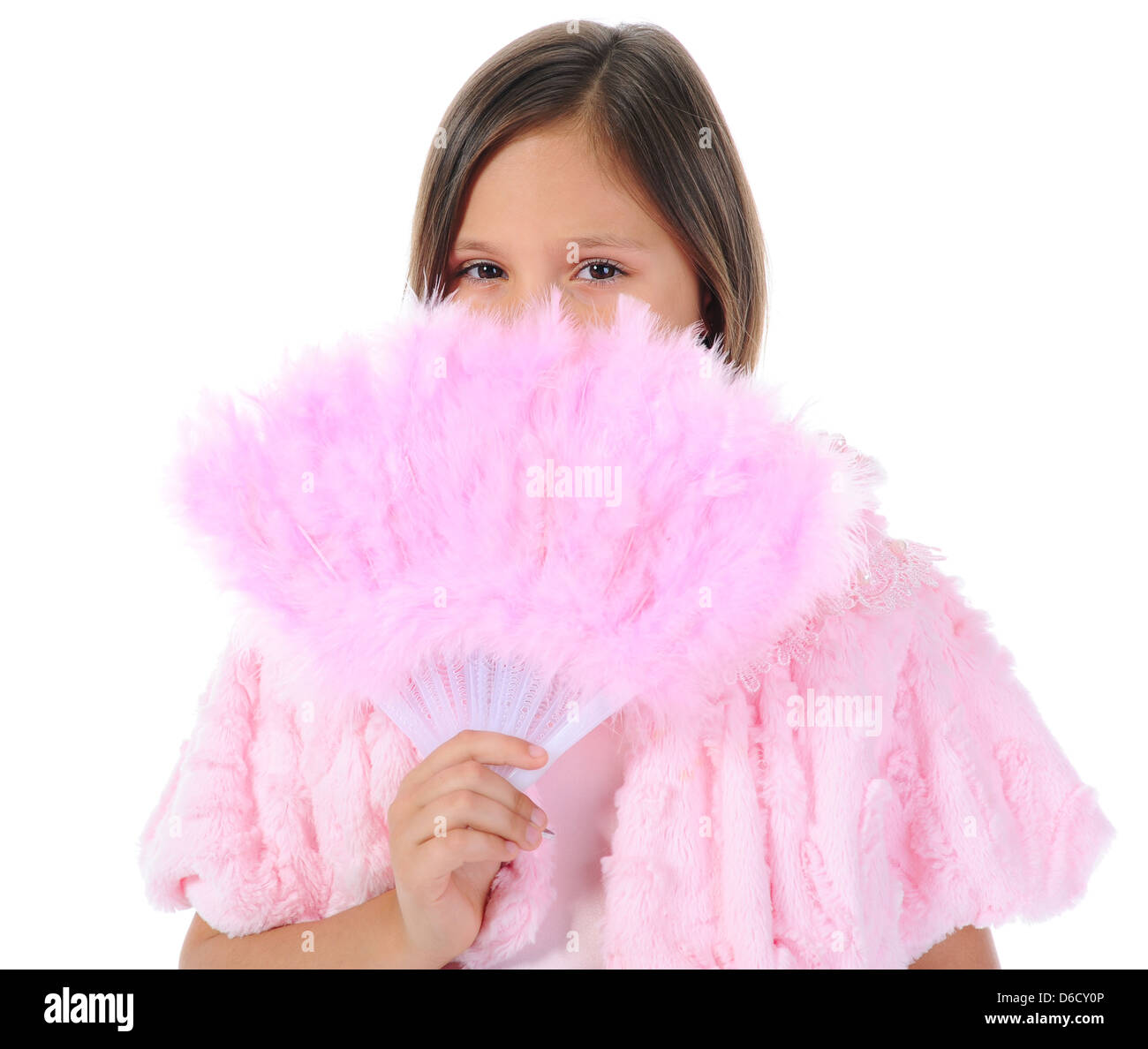 Child fan hand gesture hi-res stock photography and images - Alamy