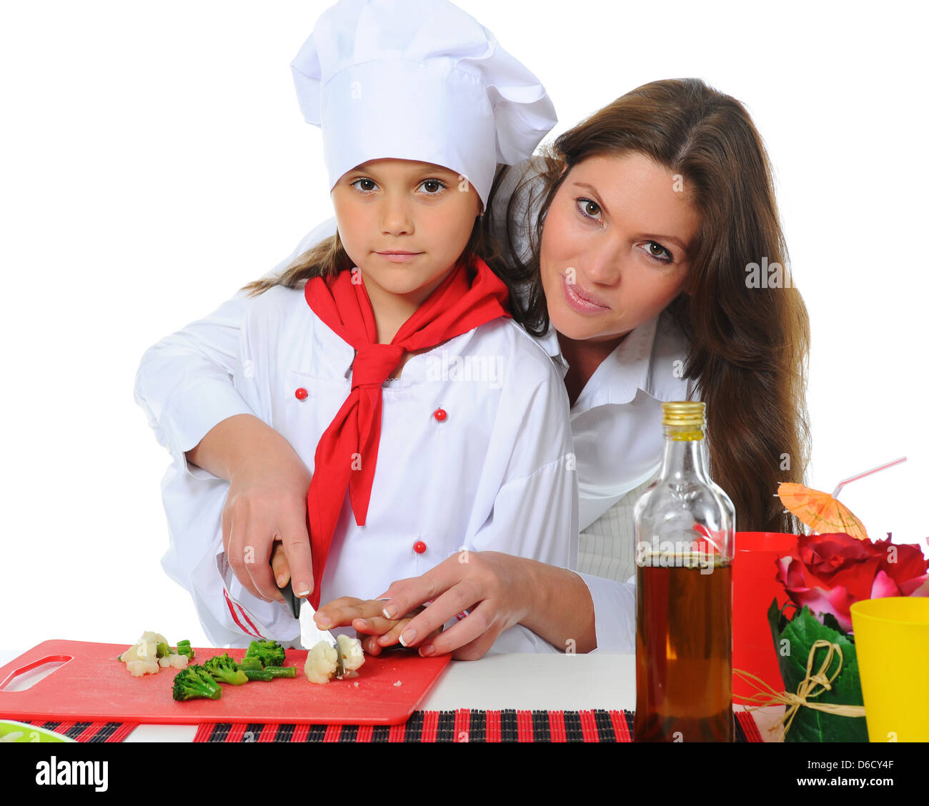 Little Chef in uniform Stock Photo - Alamy