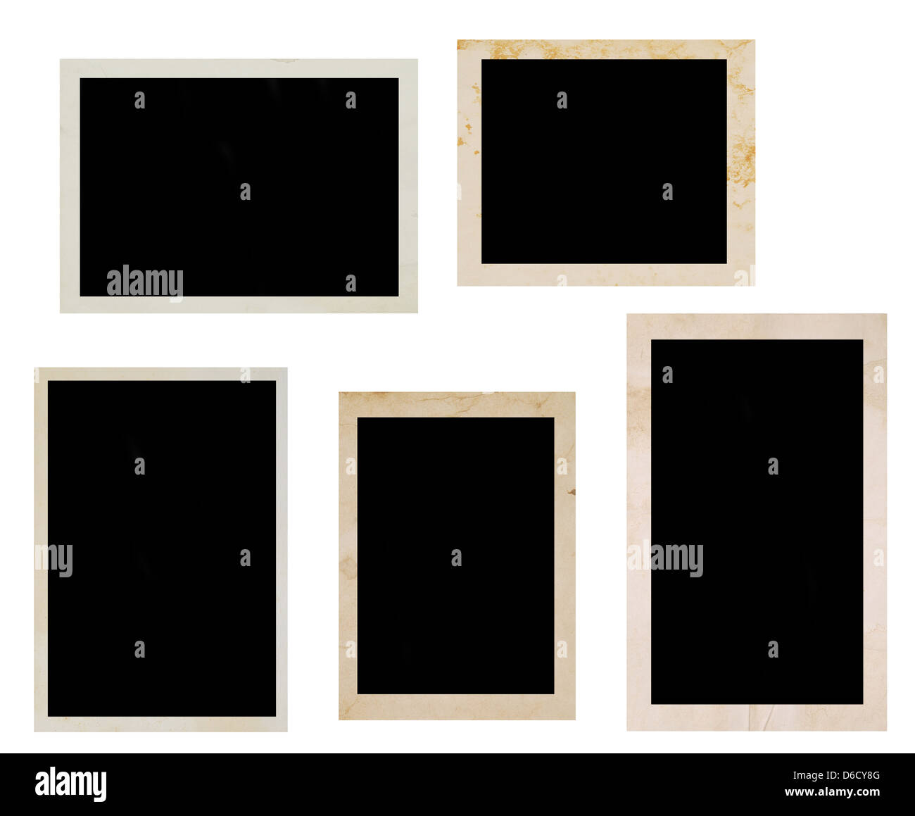 old photo frames Stock Photo - Alamy