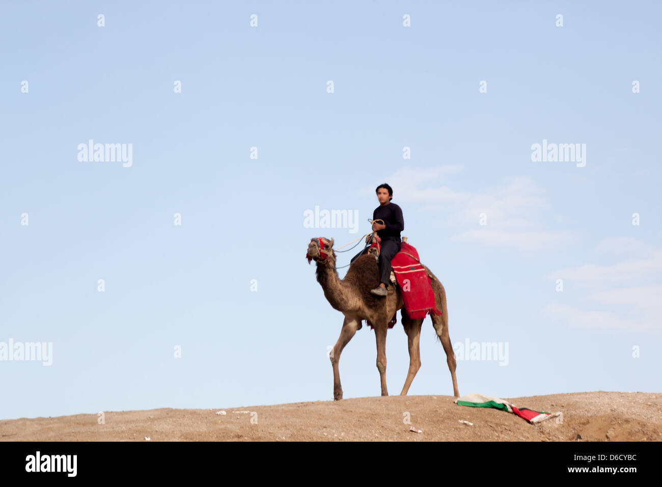 Boy Riding Camel Stock Photos & Boy Riding Camel Stock Images - Alamy