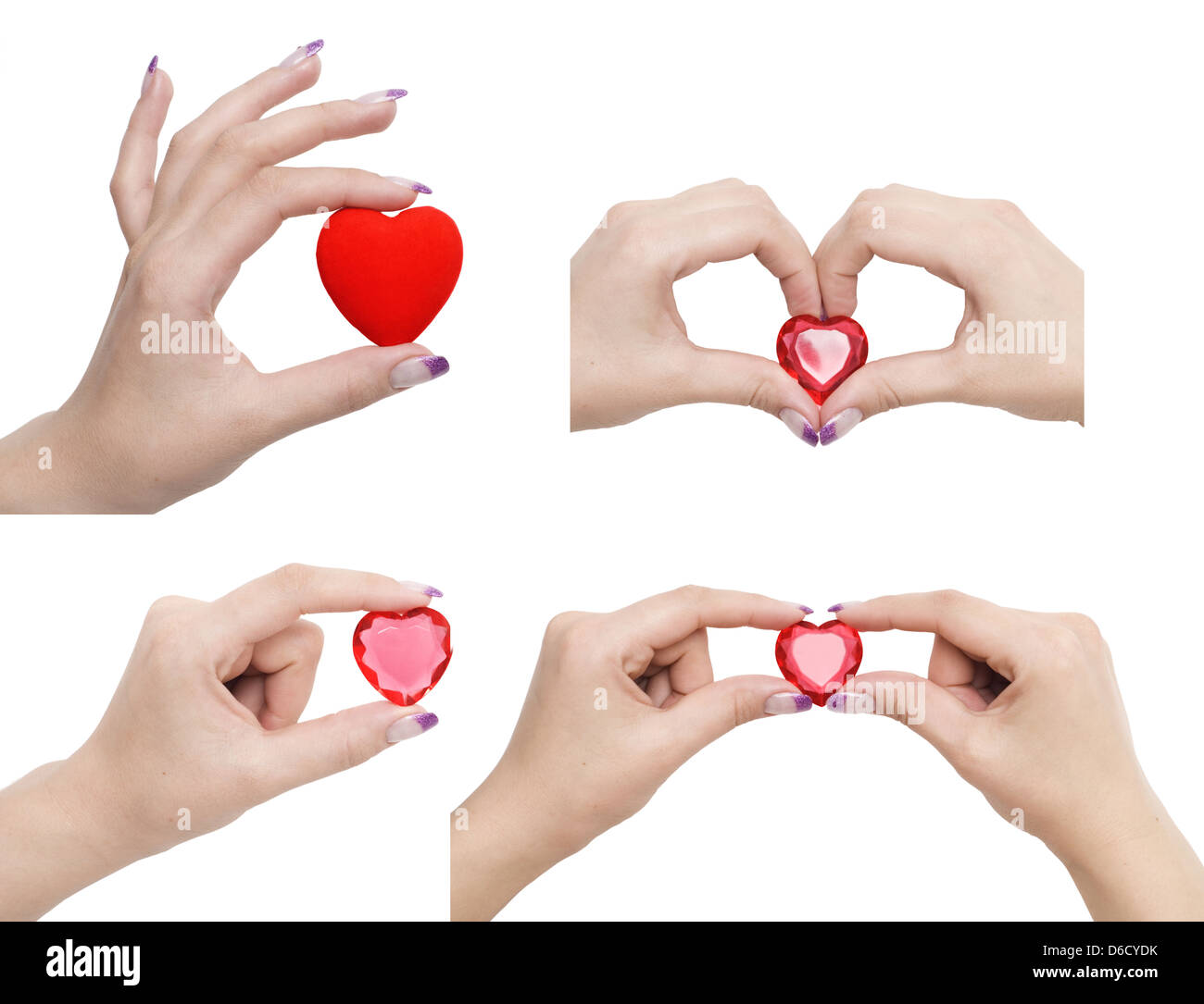 heart symbol in hands Stock Photo - Alamy