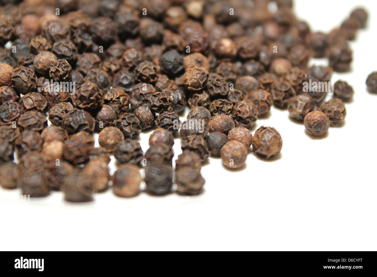 pepper corns isolated Stock Photo - Alamy