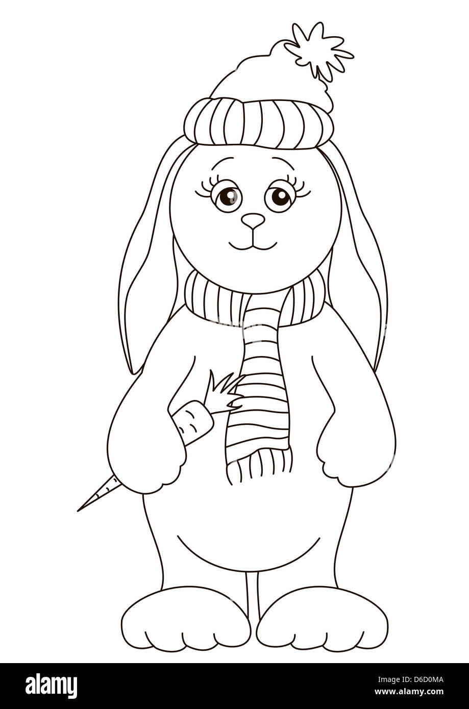 Scarf silhouette winter symbol hi-res stock photography and images - Alamy