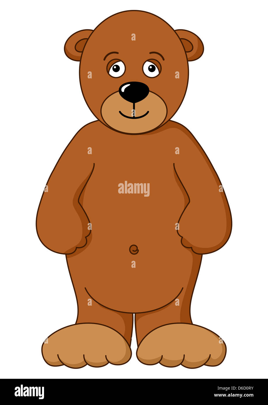 Teddy-bear brown isolated Stock Photo - Alamy
