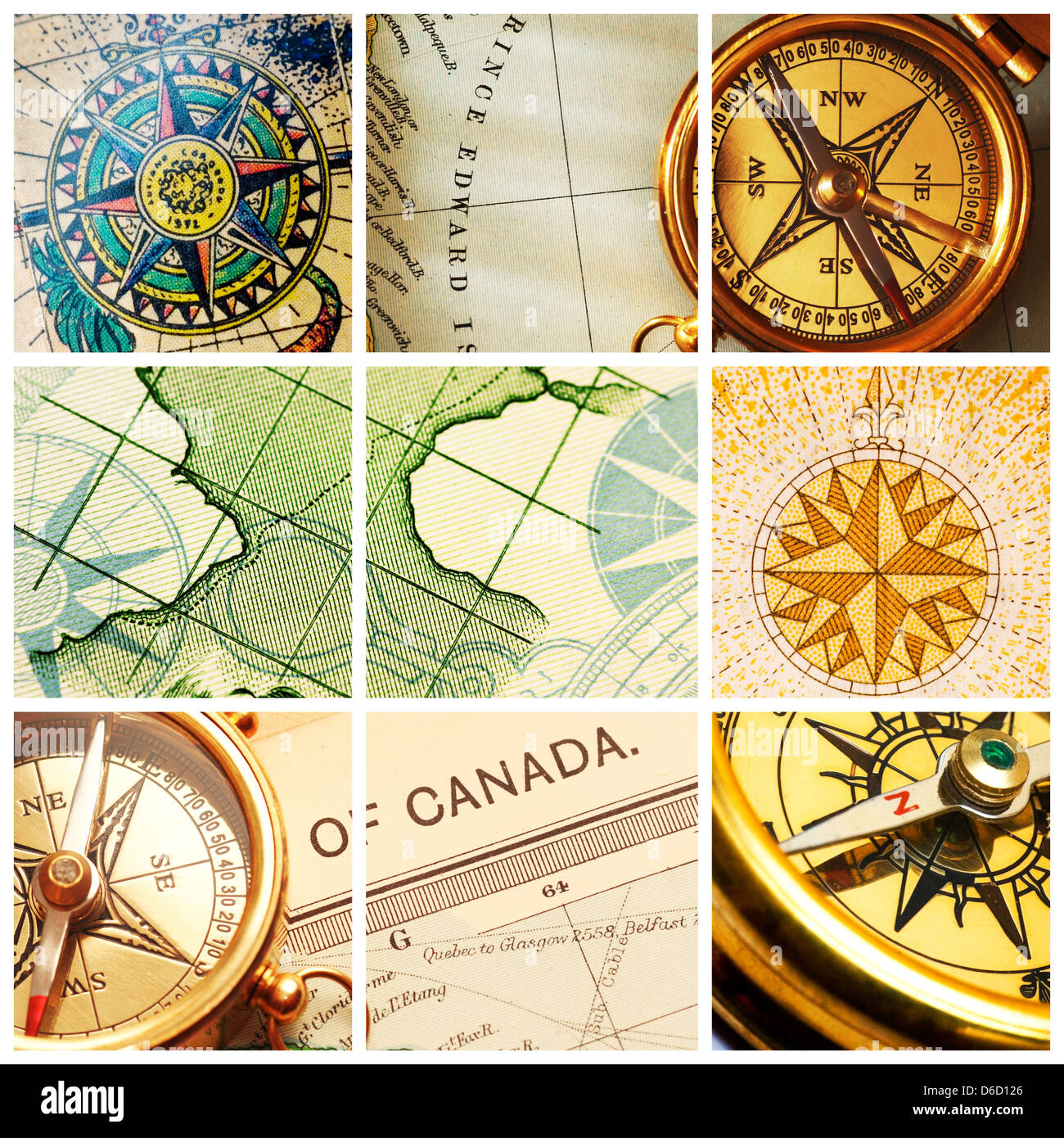 Map Collage High Resolution Stock Photography and Images - Alamy