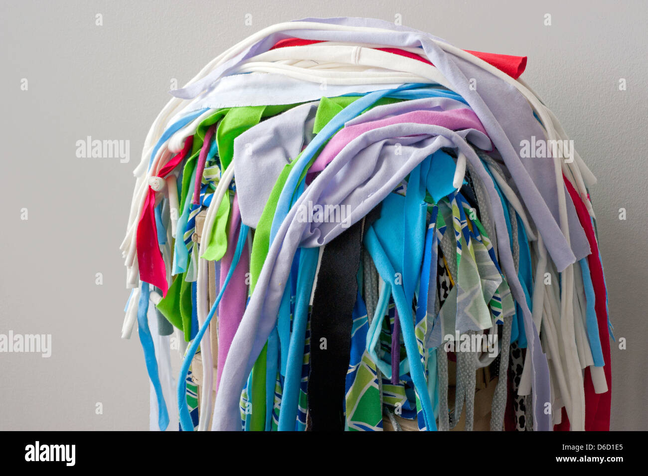 Berlin, Germany, rags for clothes lying in a heap Stock Photo - Alamy