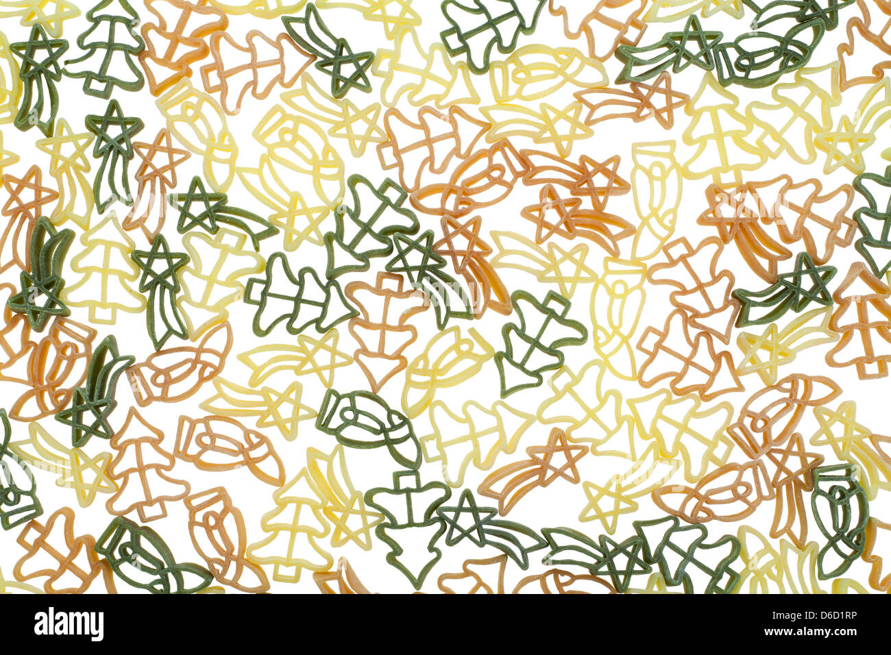 Pasta shape white background hi-res stock photography and images - Alamy