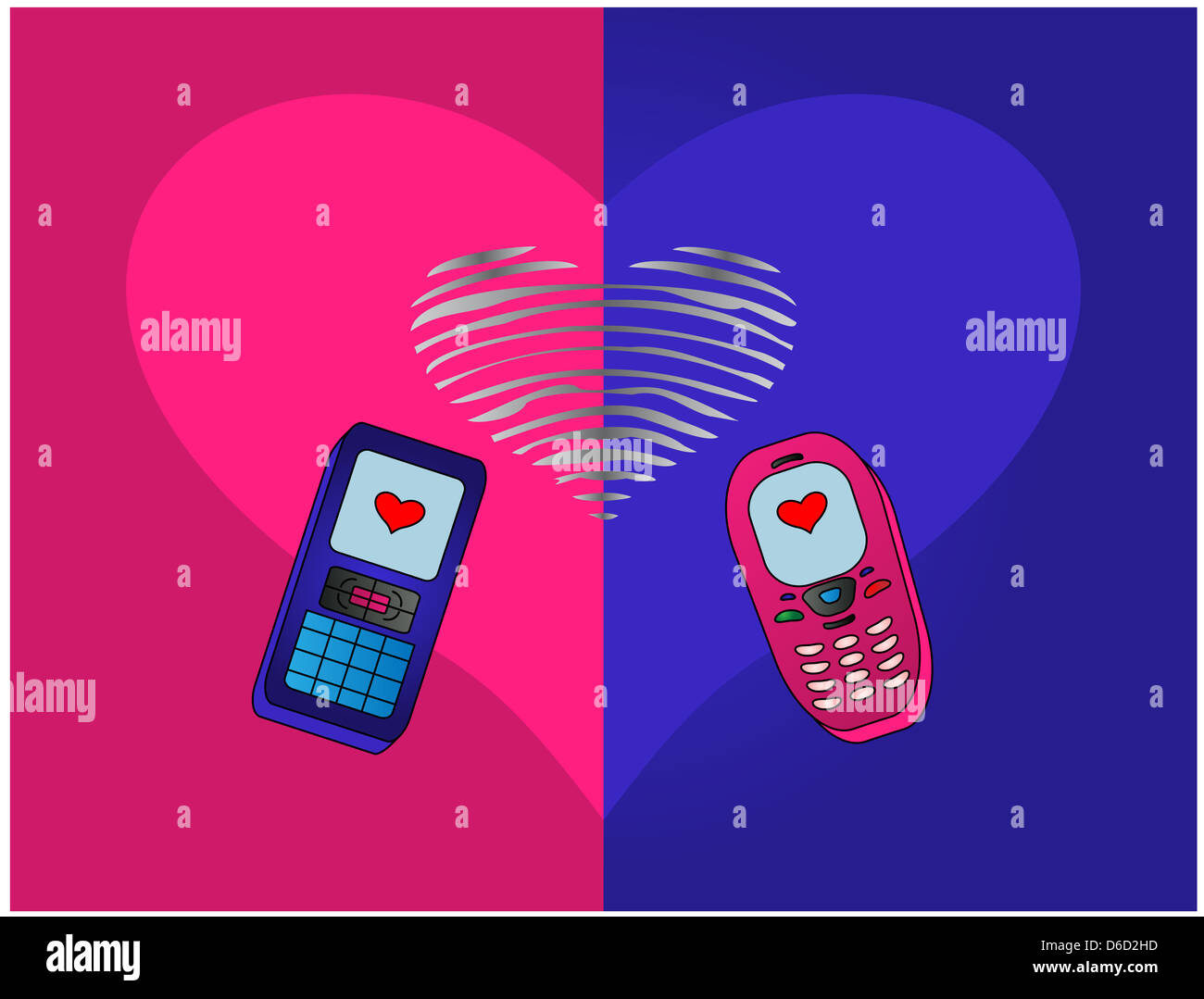 Cartoon Couple Talking High Resolution Stock Photography and Images - Alamy