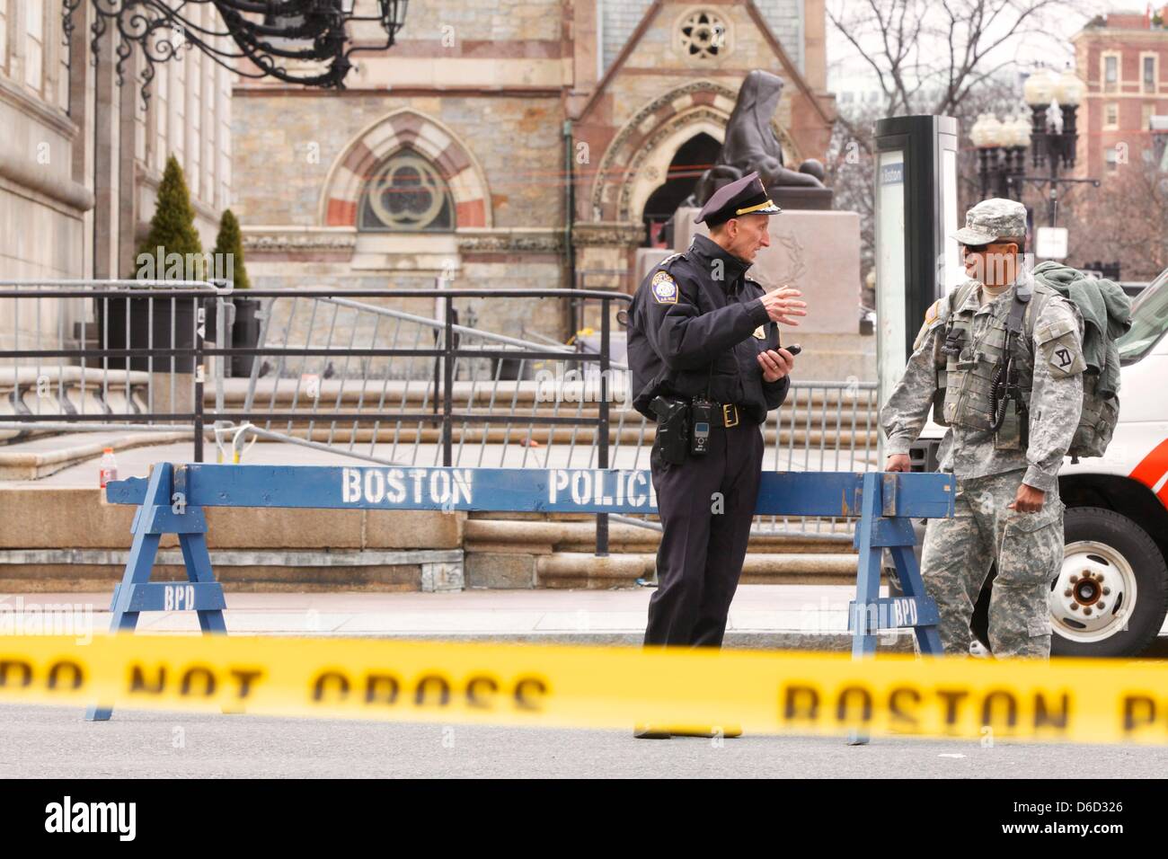 Boston crime scene hi-res stock photography and images - Alamy
