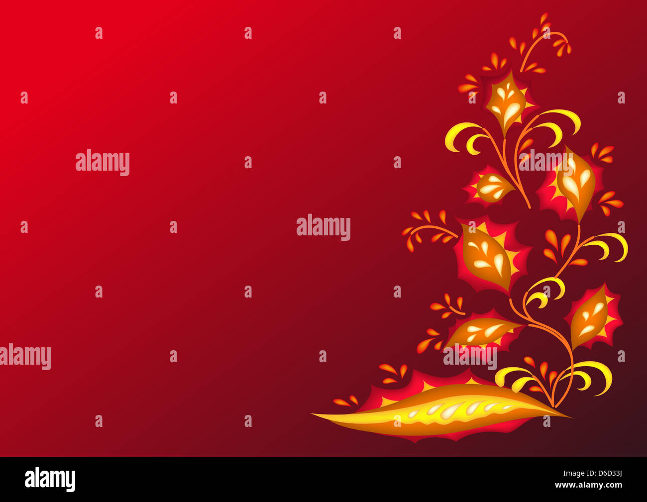 Red phoenix flower hi-res stock photography and images - Alamy