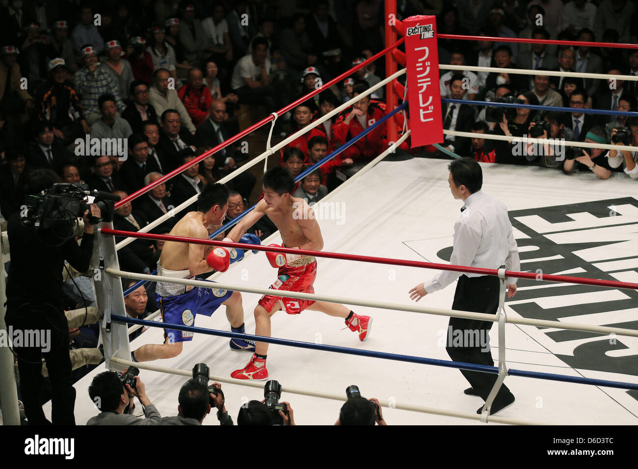 (L to R) Yuki Sano, Naoya Inoue, APRIL 16, 2013 - Boxing : Naoya Inoue ...