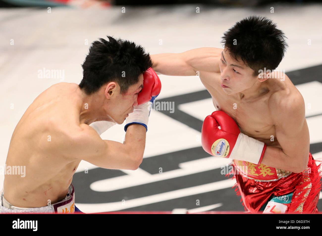 (L to R) Yuki Sano, Naoya Inoue, APRIL 16, 2013 - Boxing : Naoya Inoue ...