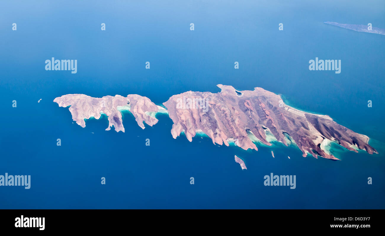 Aerial View of Isla Espiritu Santo and Isla Partida, uninhabited ...