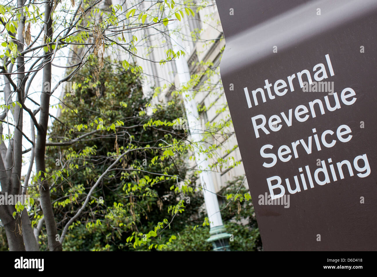 The headquarters of the Internal Revenue Service in downtown Washington ...