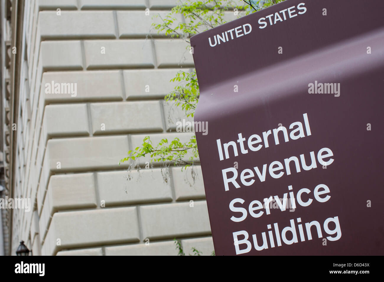 The headquarters of the Internal Revenue Service in downtown Washington ...