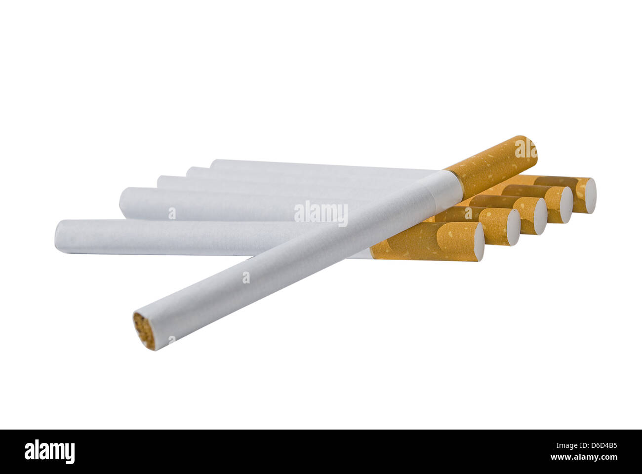 Burning cigarettes Cut Out Stock Images & Pictures - Alamy