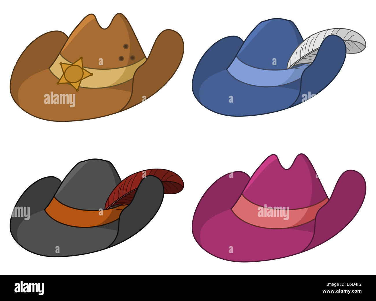 Uniform uniform hats Cut Out Stock Images & Pictures - Alamy