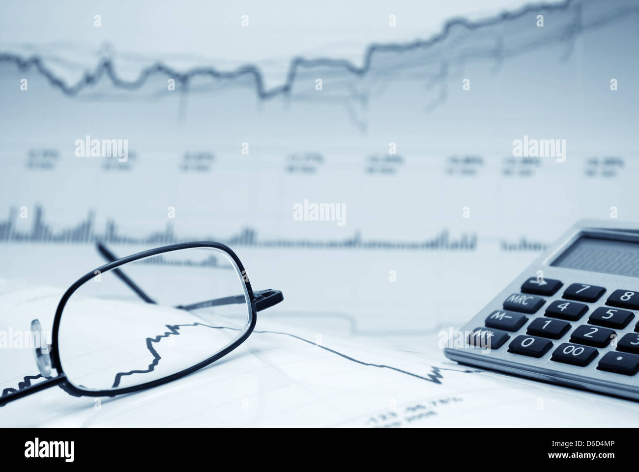 Financial graphs analysis Stock Photo - Alamy