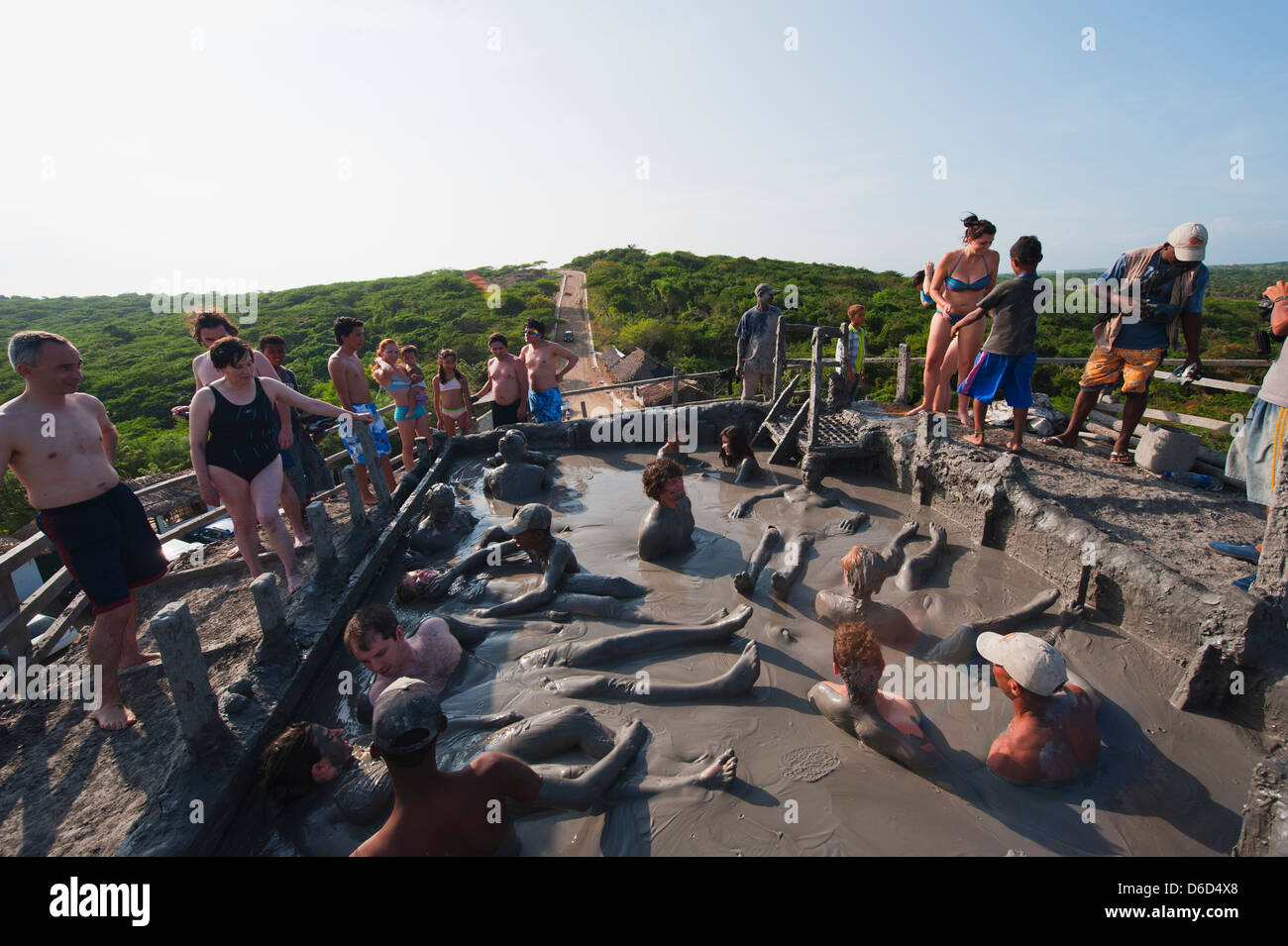 Bath at volcan de lodo el totumo hi-res stock photography and images ...