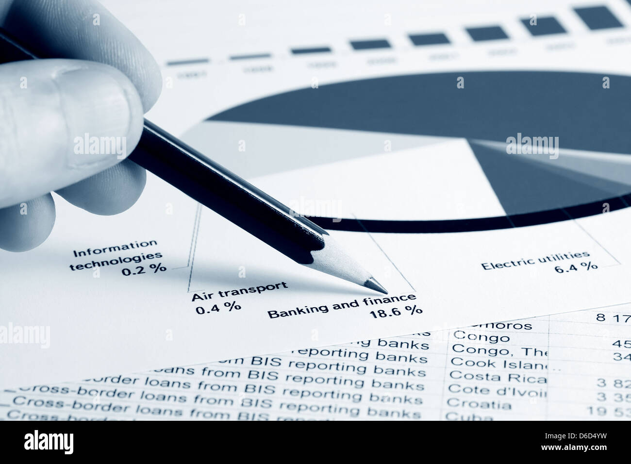 Stock market graphs and charts Stock Photo - Alamy