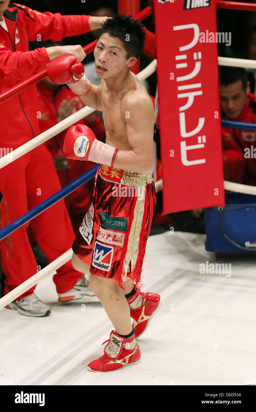 Naoya Inoue, APRIL 16, 2013 - Boxing : Naoya Inoue poses aftre the ...
