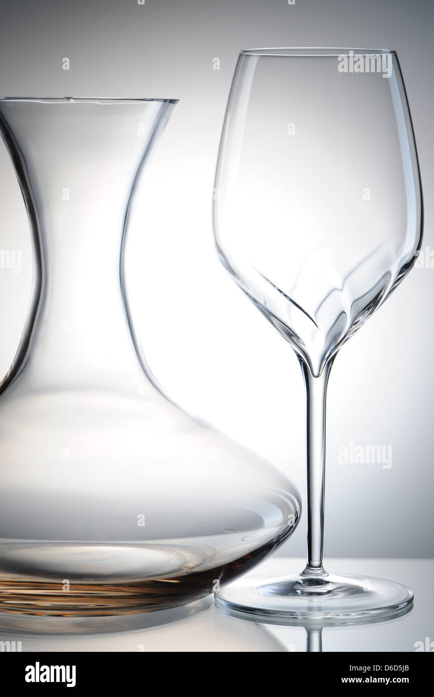 Glass still life Stock Photo - Alamy