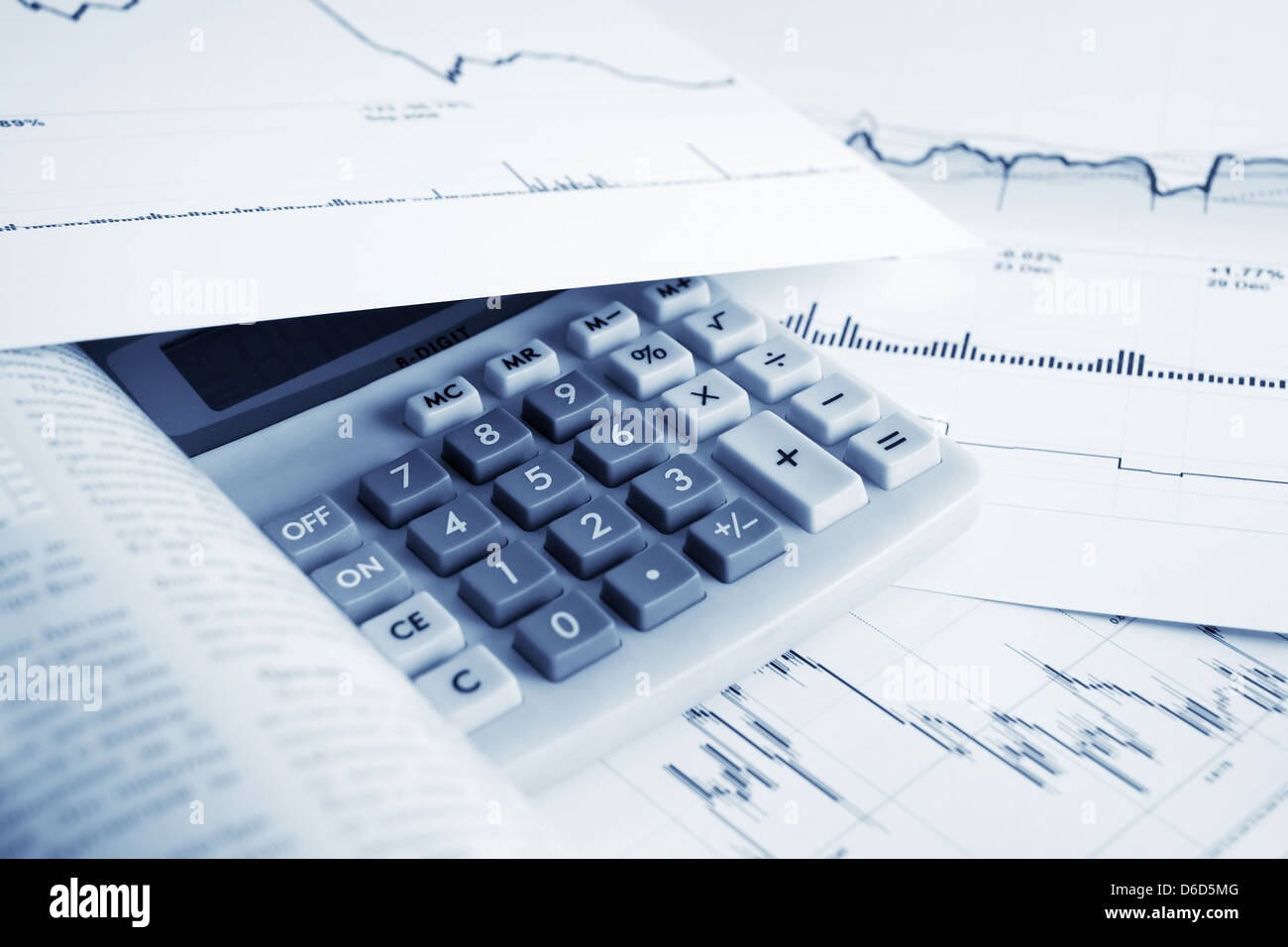 Stock market graphs and charts Stock Photo - Alamy