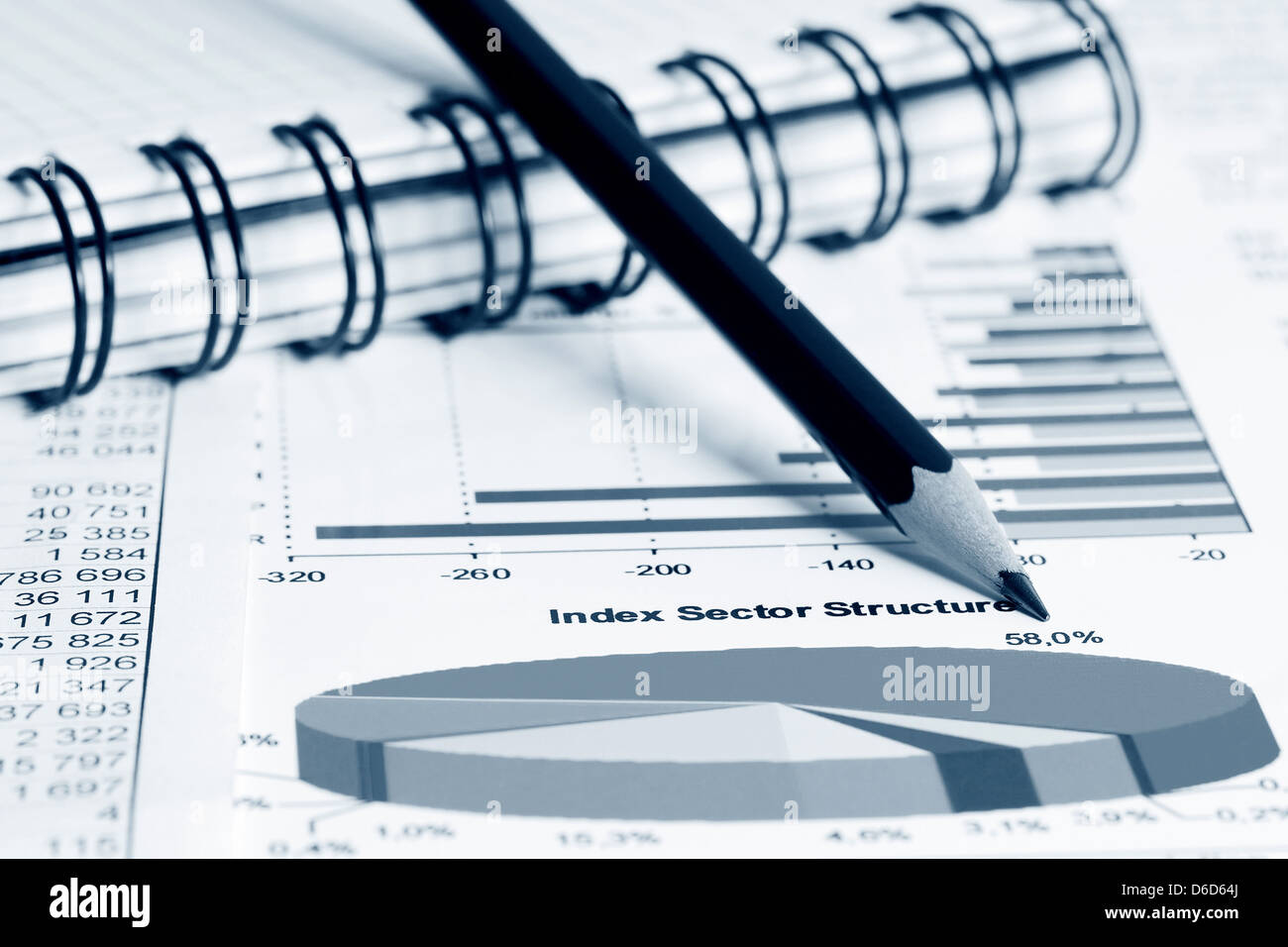Financial graphs and charts Stock Photo - Alamy