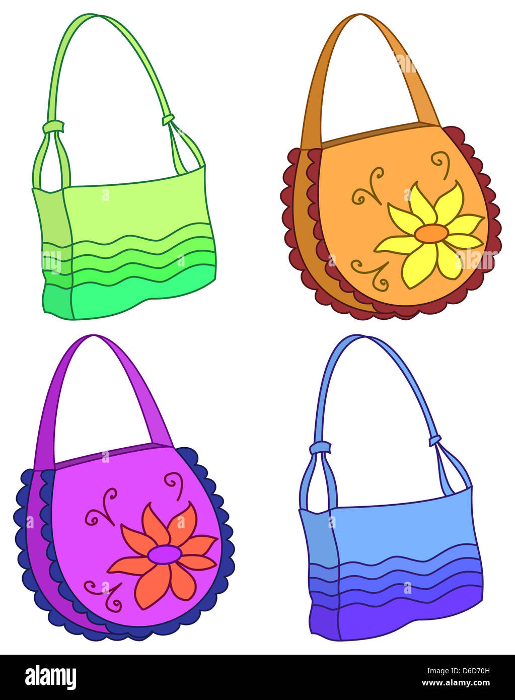 Collection of luxury handbags hi-res stock photography and images - Alamy