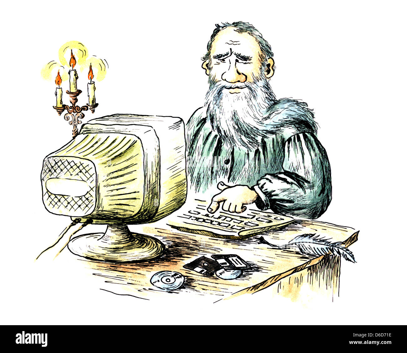 Ancient popular rite or ceremony Cut Out Stock Images & Pictures - Alamy