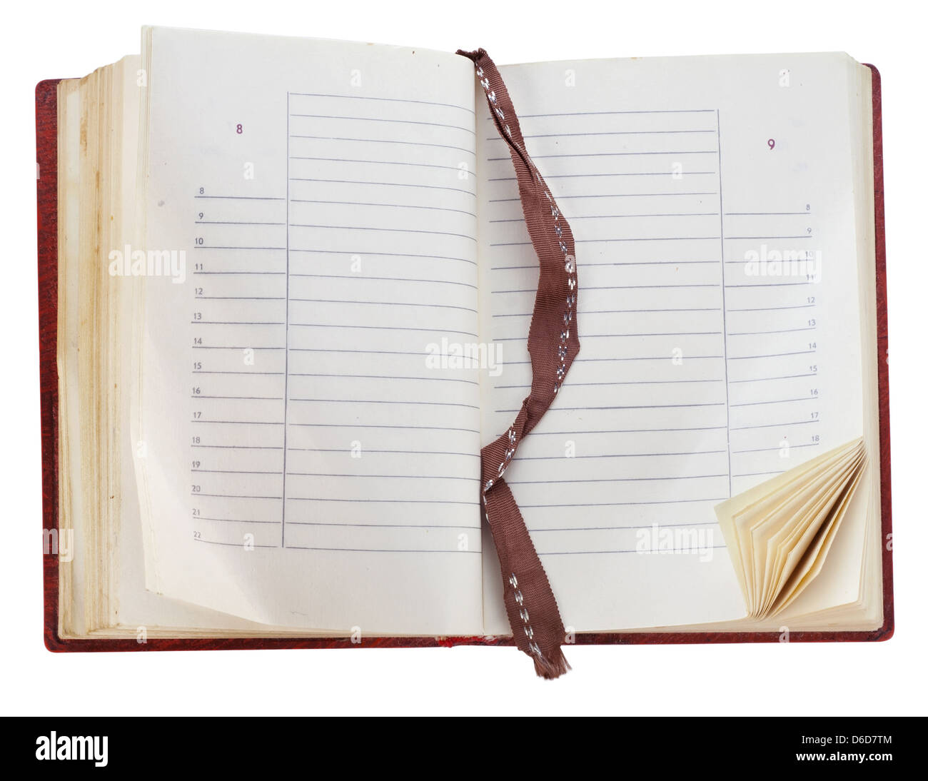 Old diary hi-res stock photography and images - Alamy