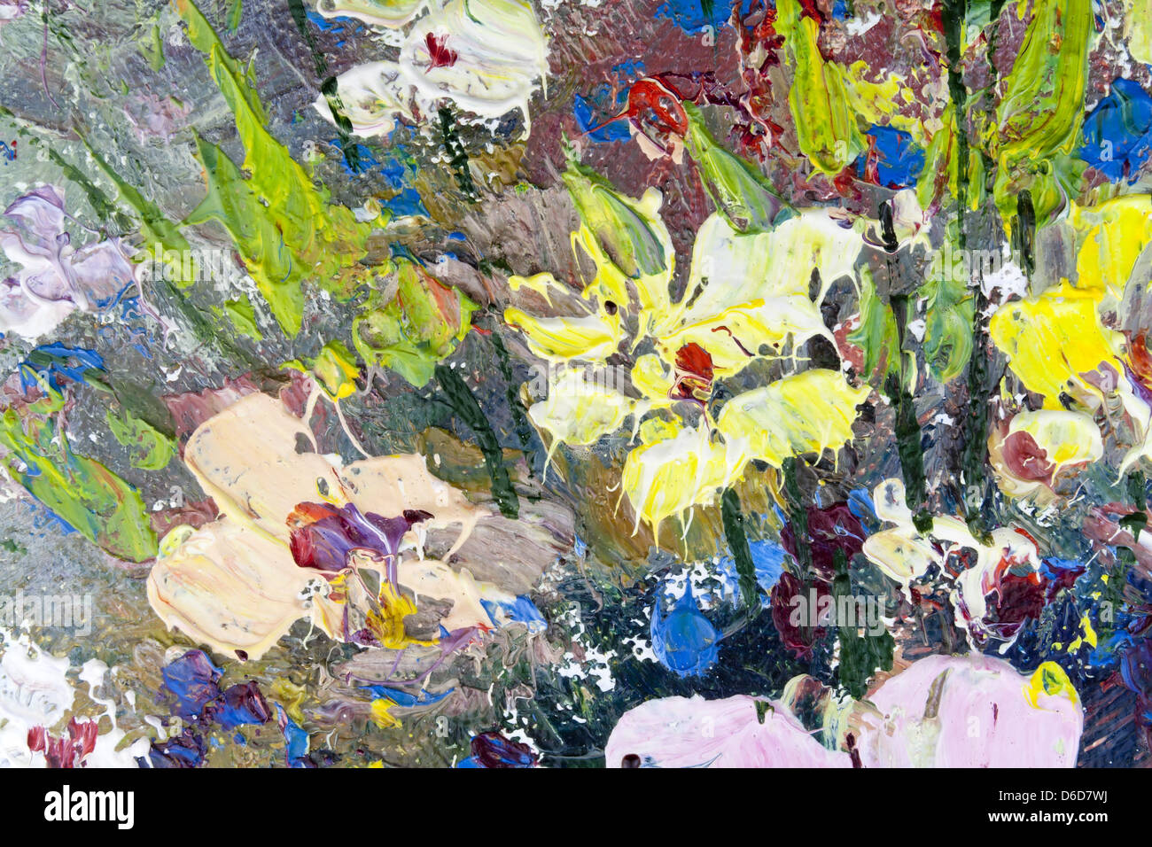 Oil paints abstract background Stock Photo - Alamy