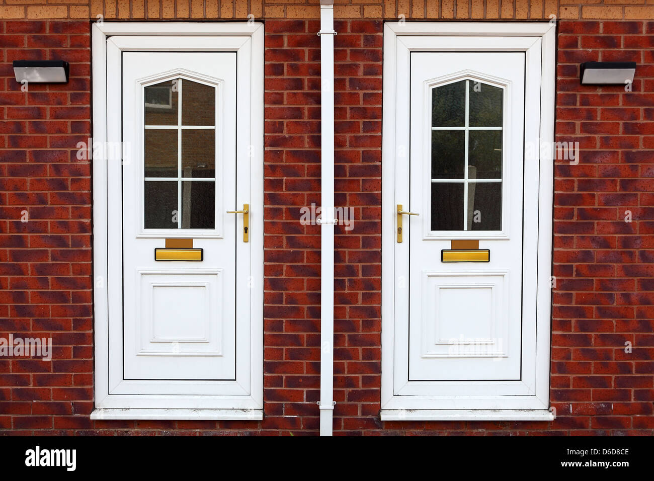 Typical British door Stock Photo - Alamy